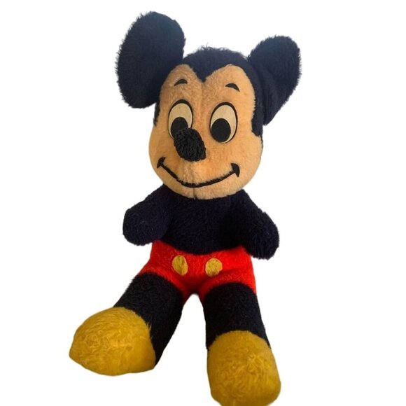 Disney | Toys | Vintage Disney Mickey Mouse Plush | Poshmark